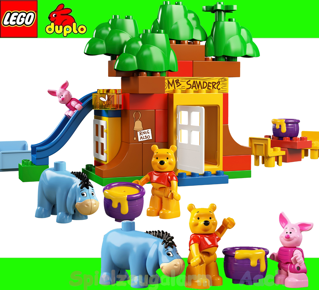 LEGO DUPLO Winnie Puuh 5947 Winnies Waldhaus House La maison mit I-aah ...